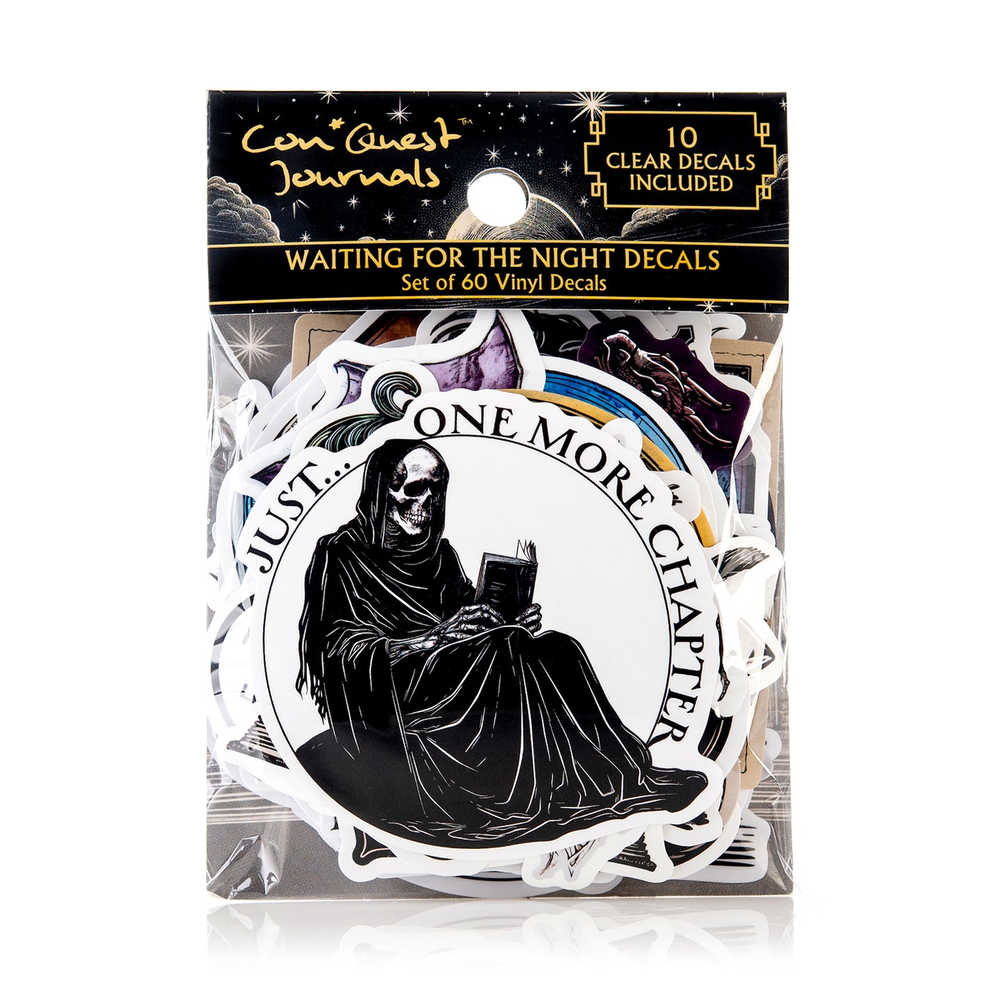 Waiting for the Night Gothic-Inspired Bookish Decal Stickers ...