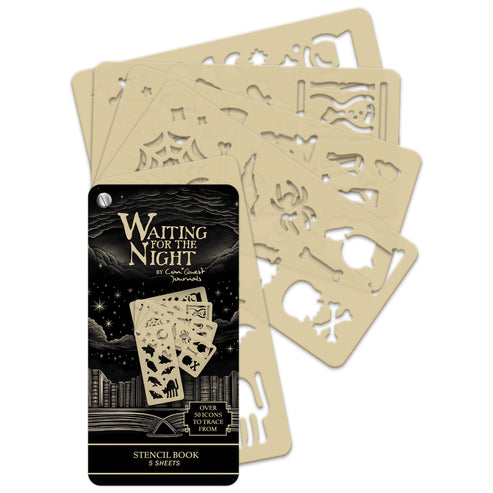 Waiting for the Night Gothic-Inspired Stencil Fan Book – ConQuestJournals