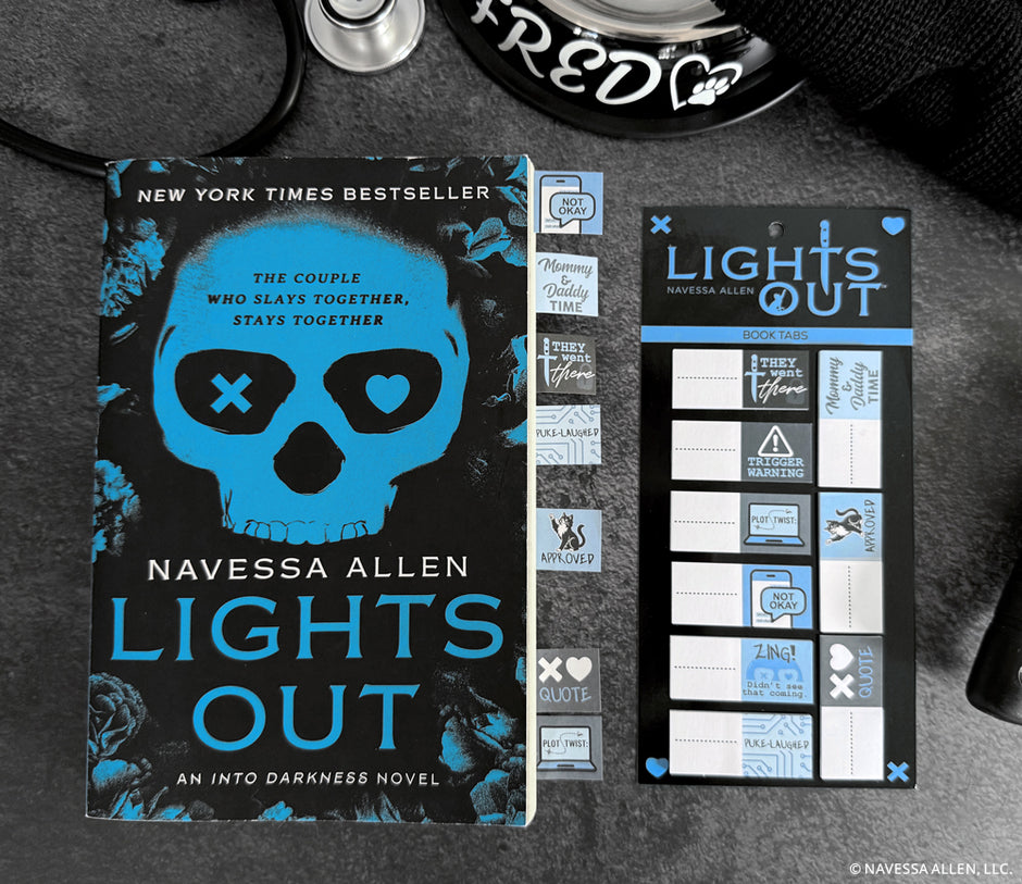 Lights Out Book Merchandise | Official Navessa Allen Author Collection ...