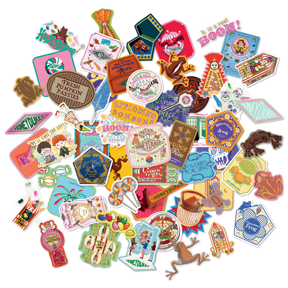 Harry Potter Honeydukes Decal Pack with 60 Stickers – ConQuestJournals