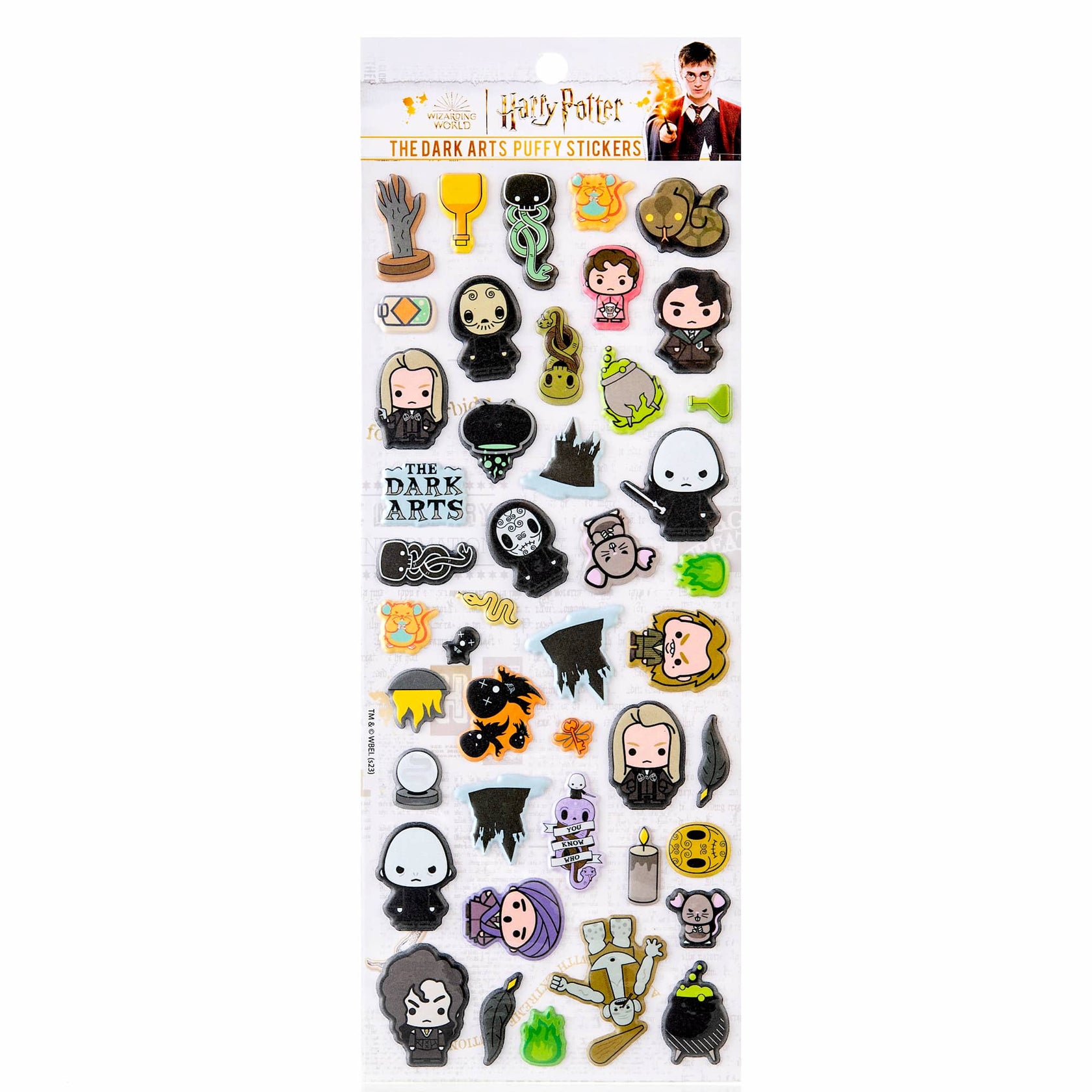 Harry Potter Chibi Puffy Stickers – ConQuestJournals