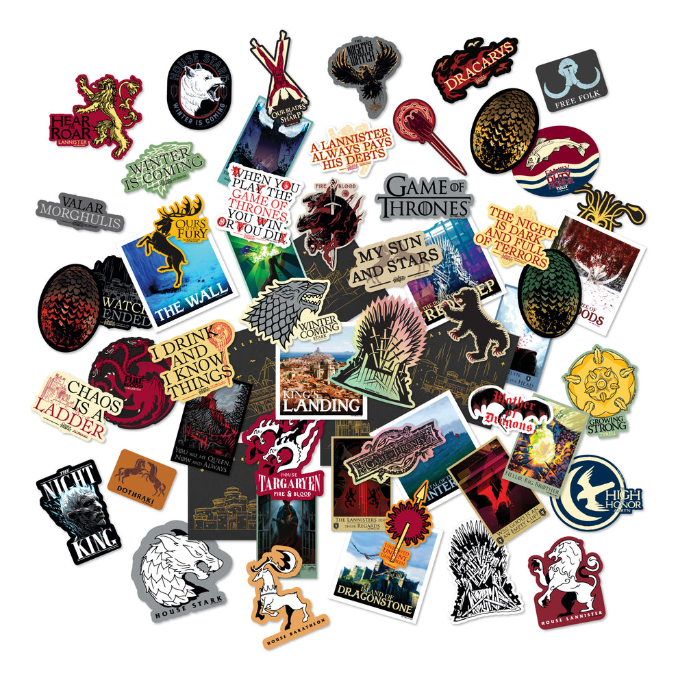 Game of Thrones Sigils and Iconic Art Decals – ConQuestJournals