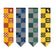 Harry Potter Hogwarts House Quidditch Large Banner Flags (12'' x 49 ...