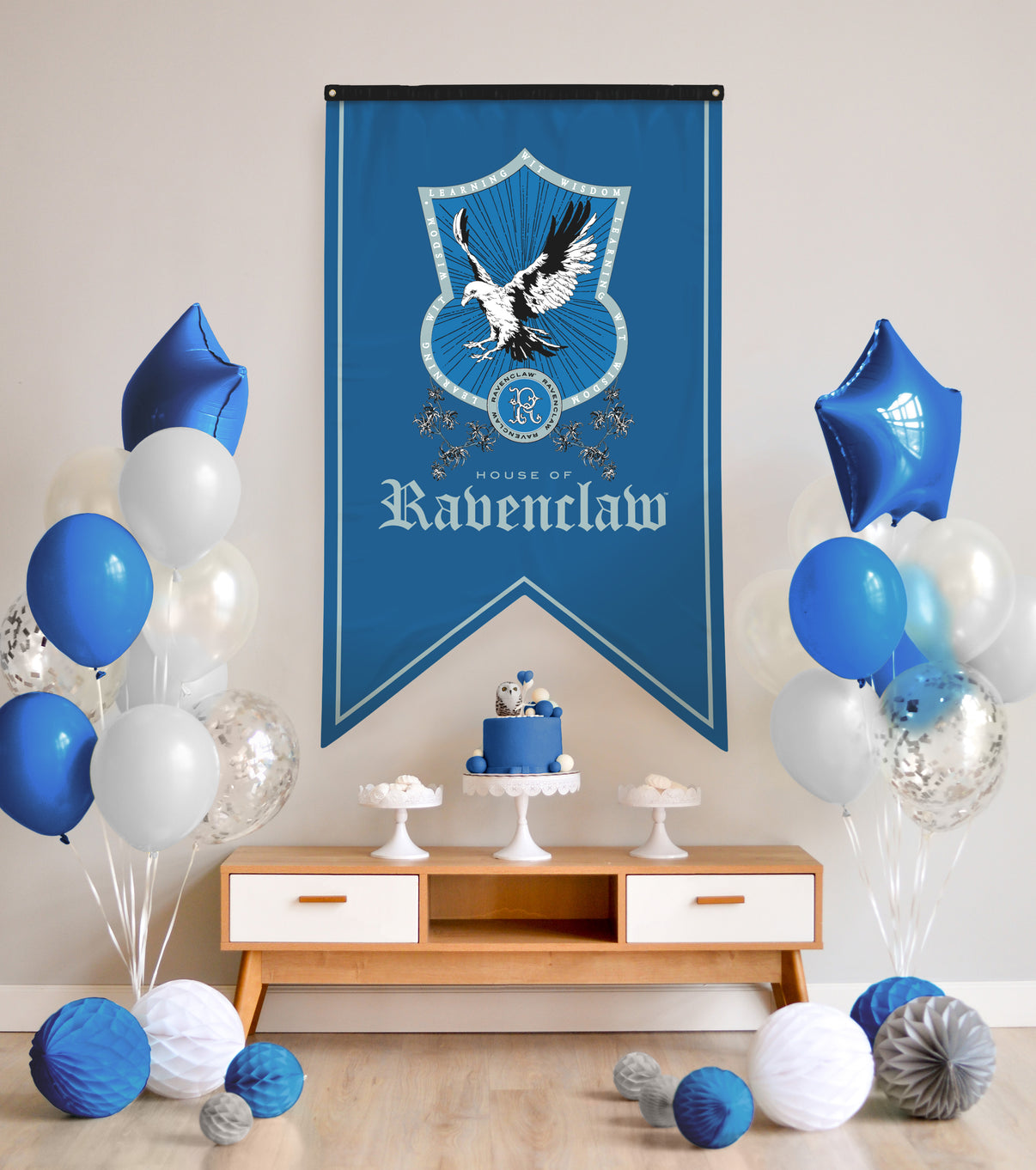 Harry Potter Ravenclaw Crest Banner Flag – ConQuestJournals