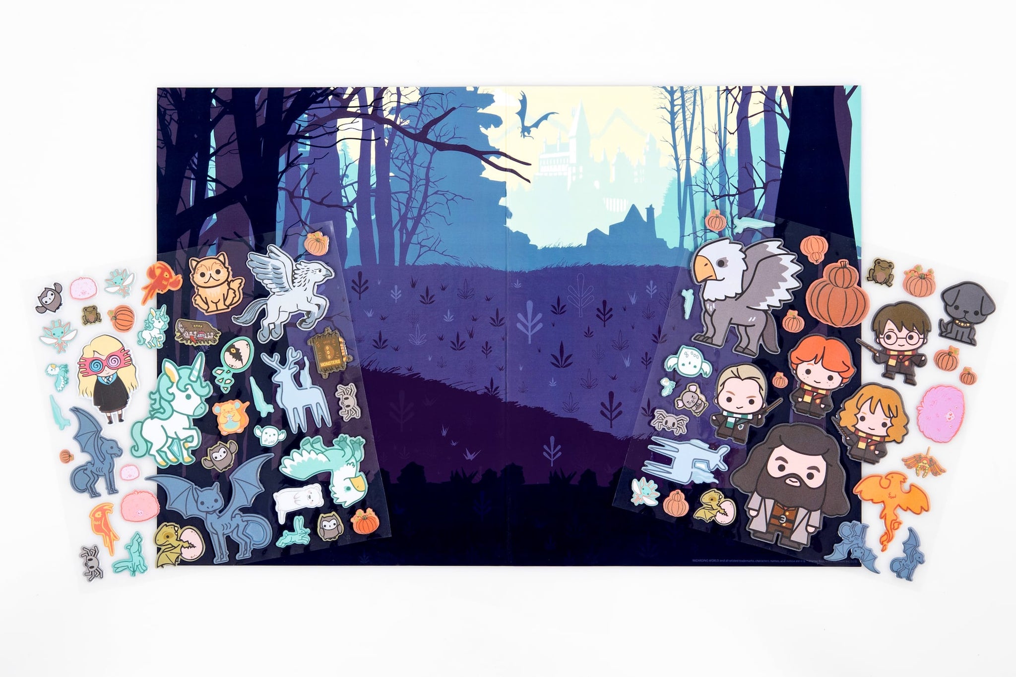 Harry Potter Hagrid's Hut Puffy Sticker Activity Set – ConQuestJournals