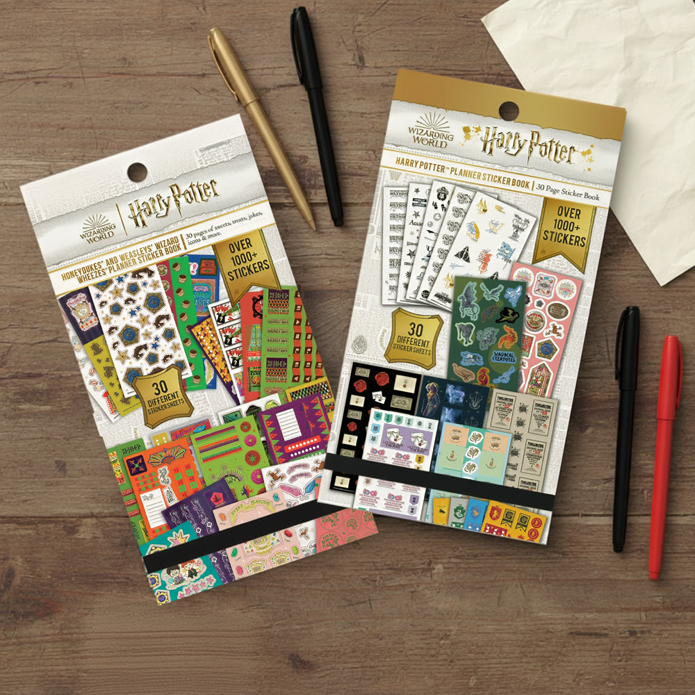 Harry Potter Planner Sticker Book Bundle (2-Pack) – ConQuestJournals