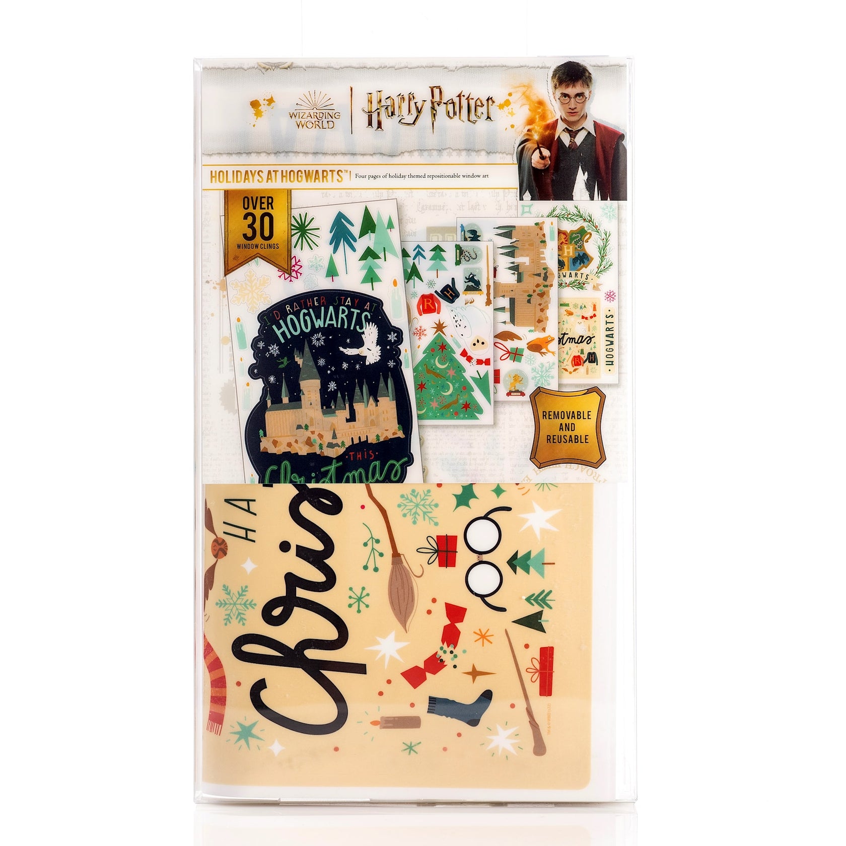 Harry Potter Holidays at Hogwarts Window Clings – ConQuestJournals