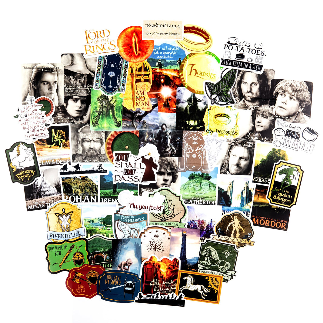 Official Lord of the Rings Art & LOTR Decal Stickers | Con*Quest ...
